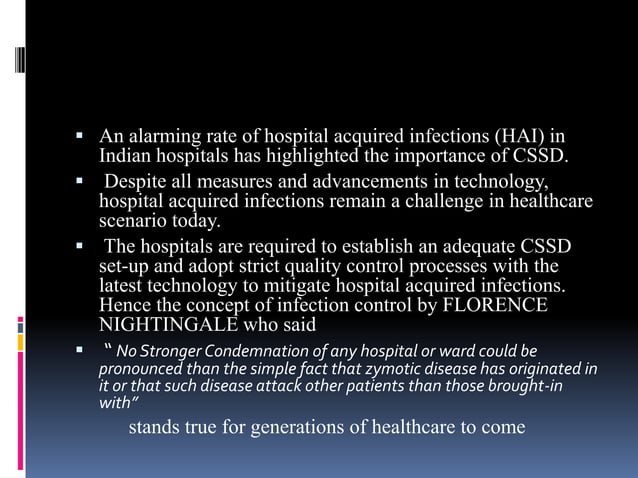 Central sterile supply department | PPTX | Infectious Diseases ...