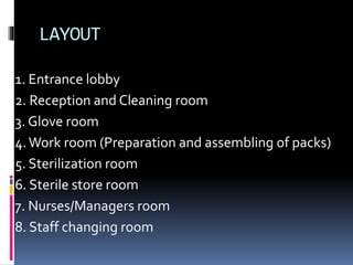 Central sterile supply department | PPTX