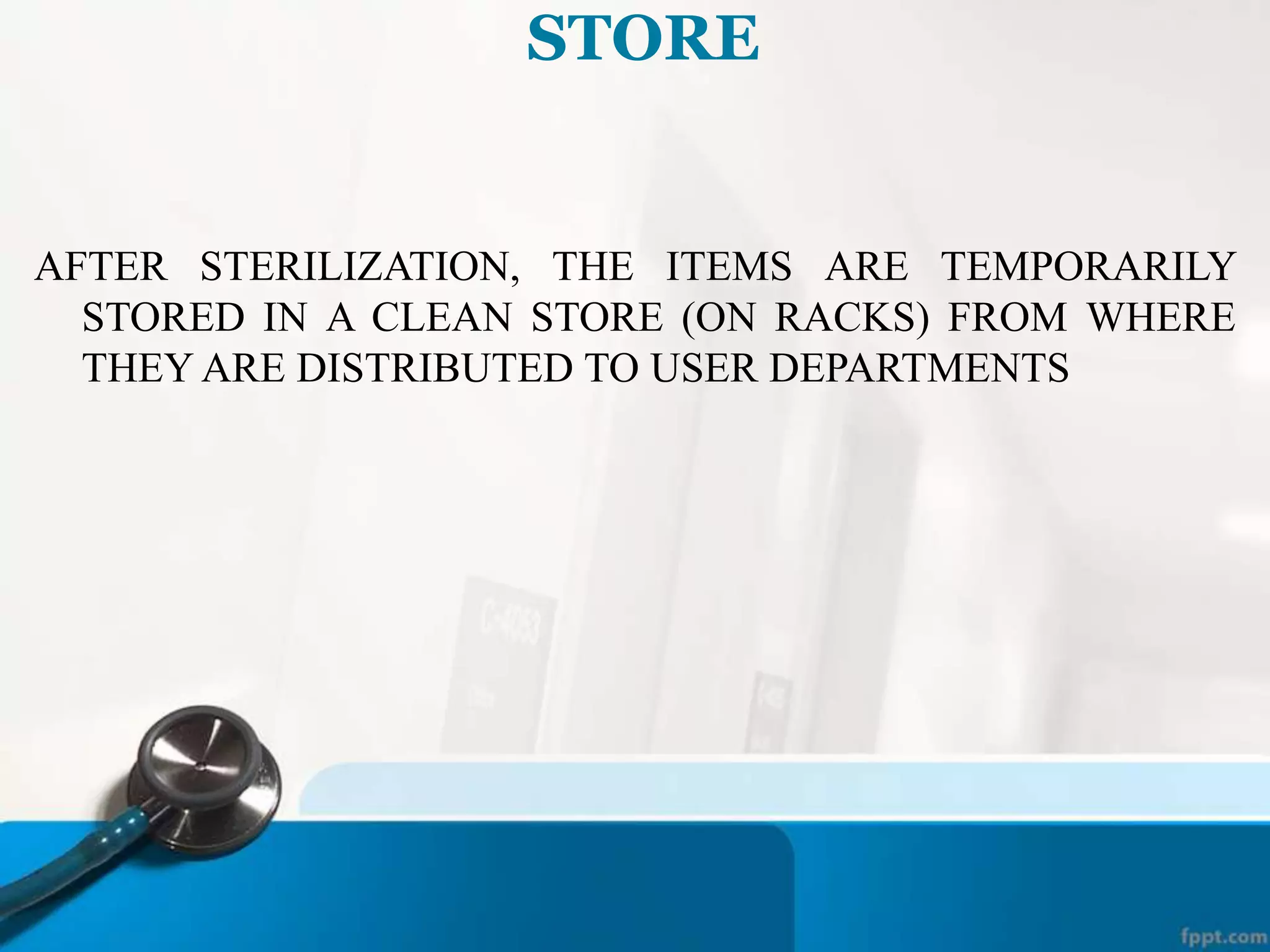 Central Sterile Supply Department (CSSD) | PPTX