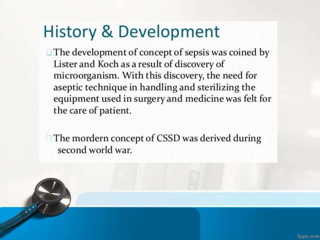 Central Sterile Supply Department (CSSD) | PPTX | Healthcare Industry ...