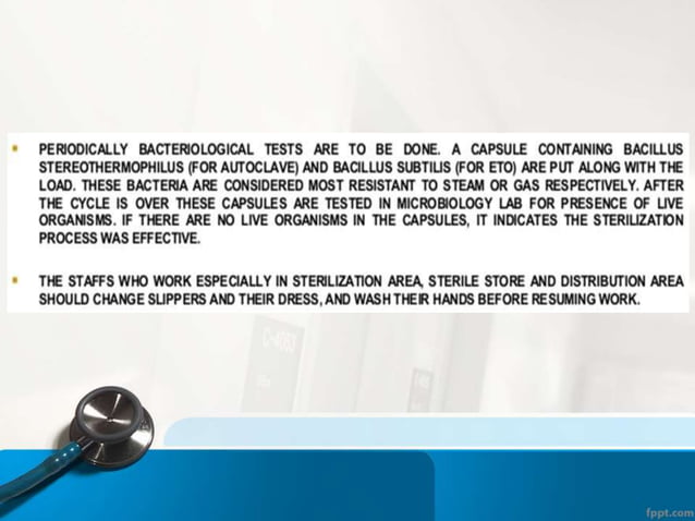 Central Sterile Supply Department (CSSD) | PPT