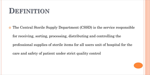 CSSD.pdf | Bath and Shower | Personal Care