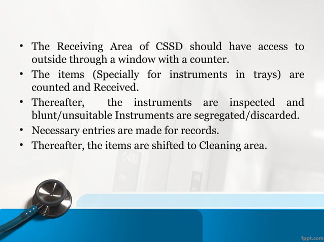 cssd.pptxintroduction definition, objective types and classification | PPT