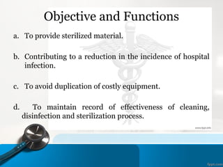 cssd.pptxintroduction definition, objective types and classification | PPT