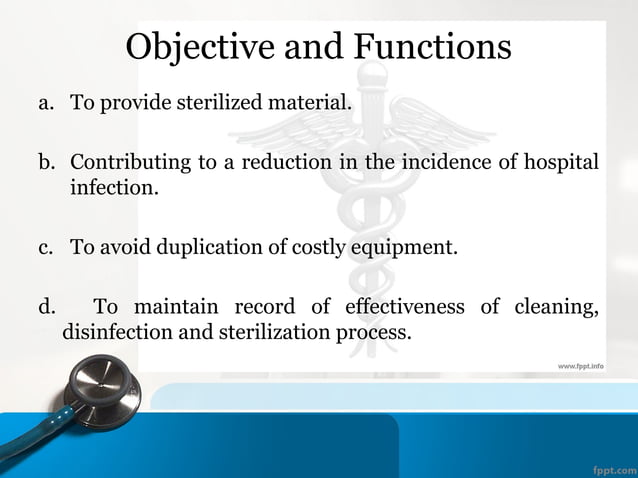 cssd.pptxintroduction definition, objective types and classification | PPT