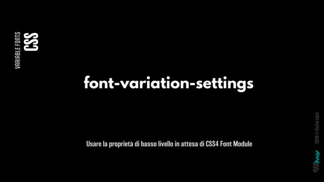Variable Fonts: il futuro della tipografia è già cominciato | PPT