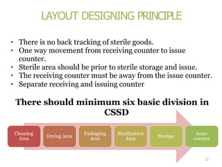 Cssd (central sterile supply department) | PPTX