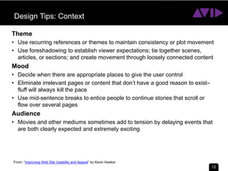 Css design storytelling | PPT