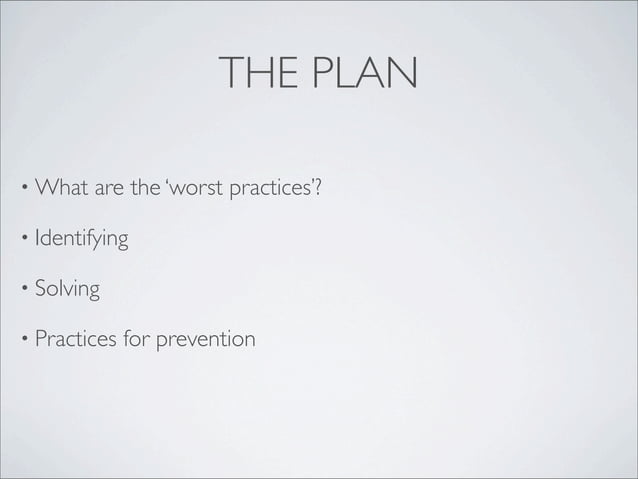 Displacing Worst Practices in CSS | PPT