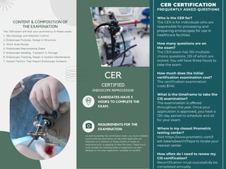 CSSD EXAMS THAT YOU CAN TAKE TO HELP BOOST YOUR PROFESSIONAL CAREER | PDF