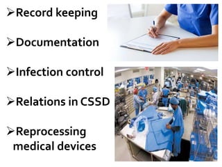 Central Sterile Supply Department (CSSD) | PPTX