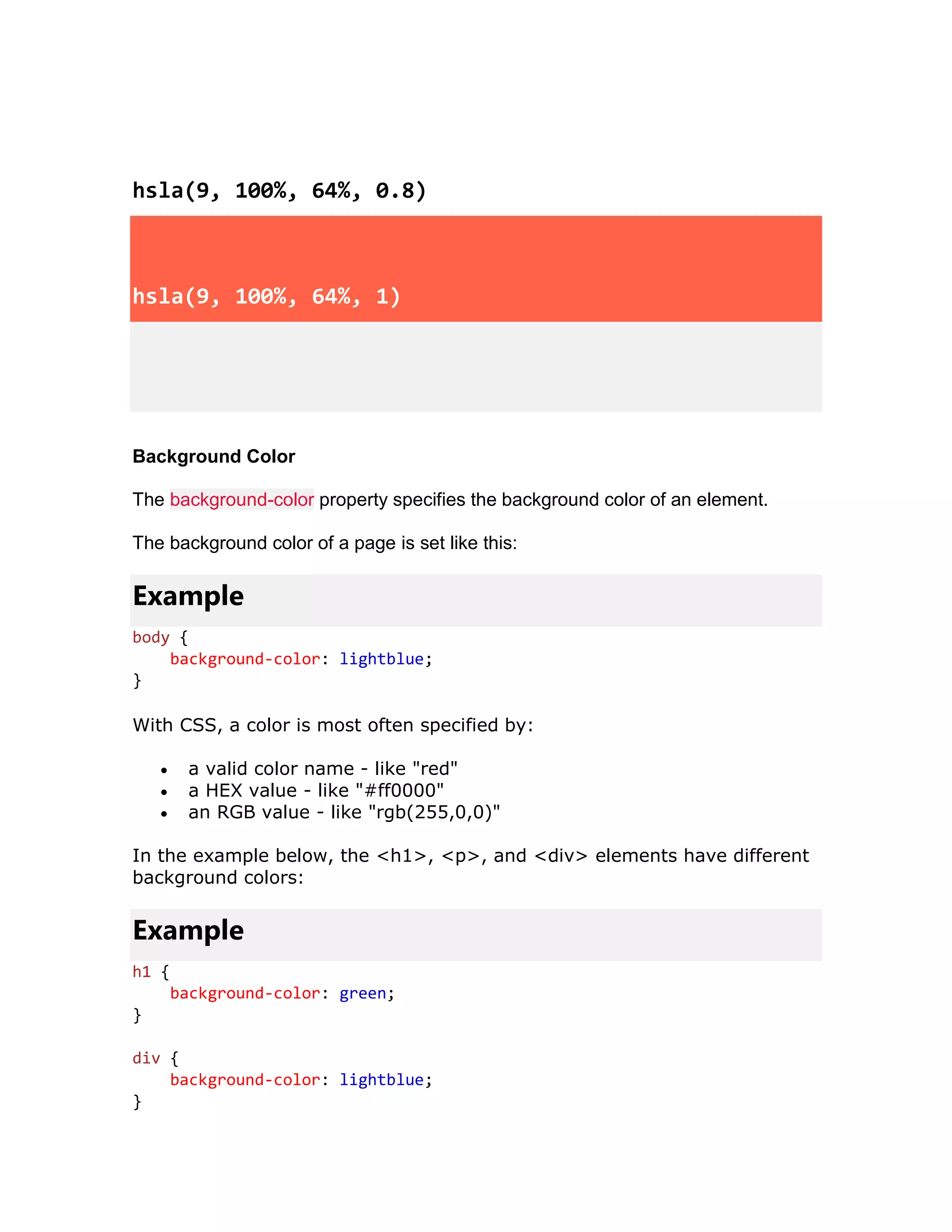 Css ejemplos y codigo 1 | PDF