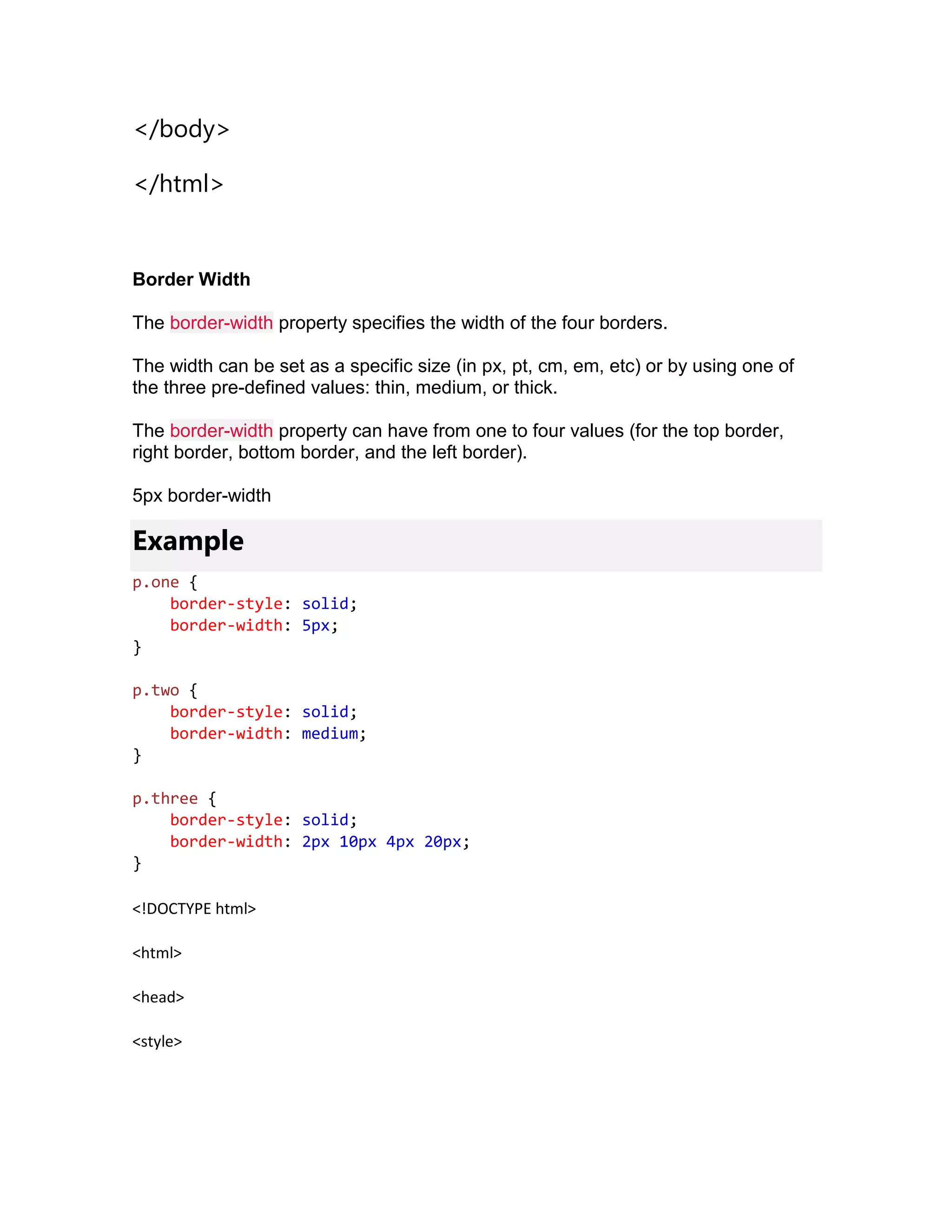 Css ejemplos y codigo 1 | PDF