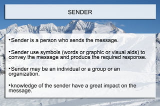The meaning and process of communication | PPT