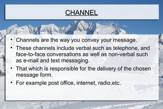 The meaning and process of communication | PPT