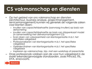 Expertise en Dienstverlening Consulting Services | PPT