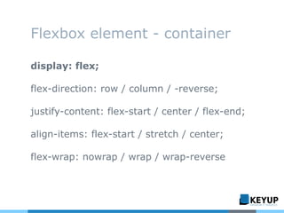 CSS flexbox | PPT
