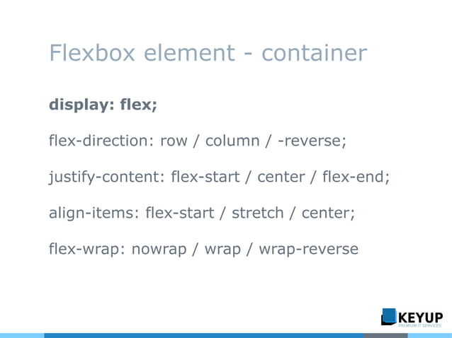 Css Flexbox Ppt