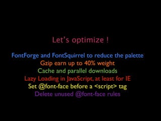 CSS @font-face : Personalized fonts | PPT