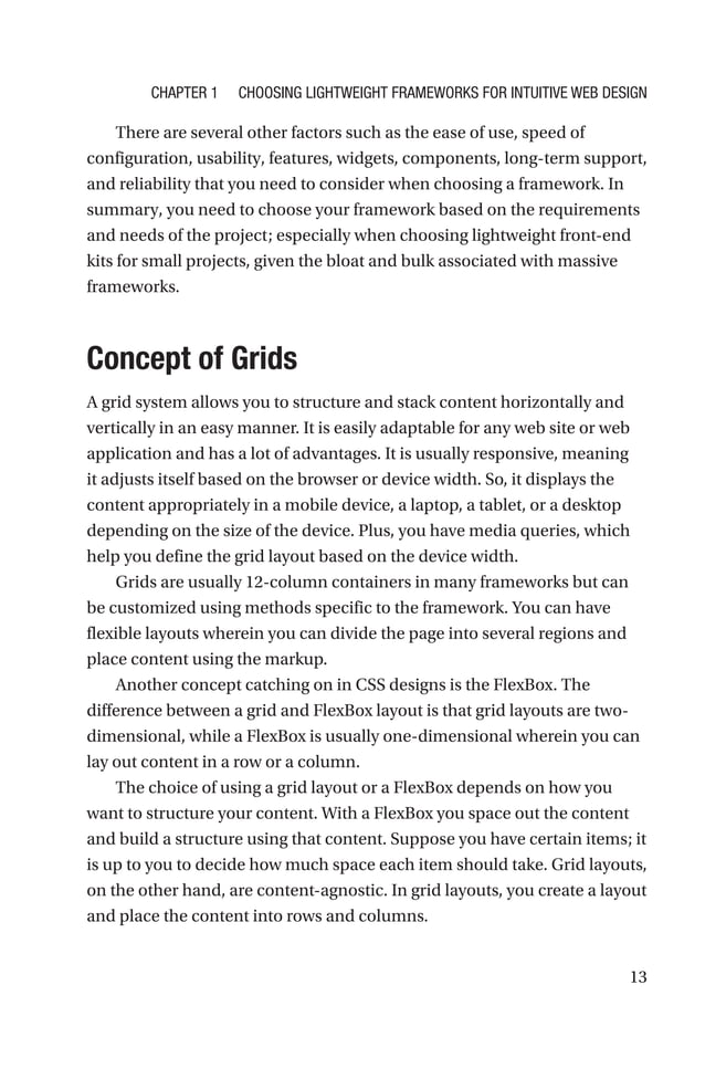 Css framework alternatives | PDF