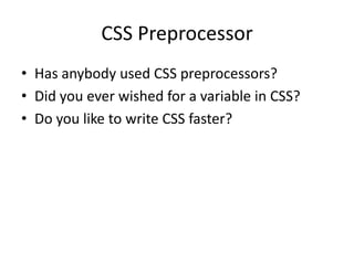 Css frameworks | PPT