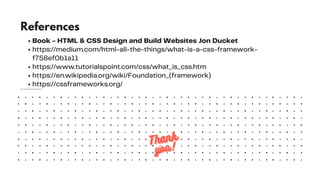 CSS framework By Palash | PDF