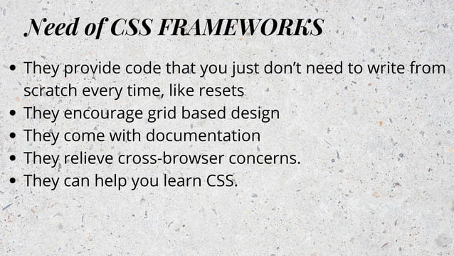 CSS framework By Palash | PDF