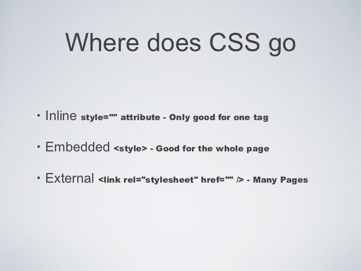 Css Fundamentals