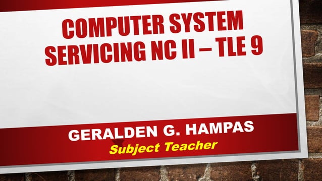 CSS G11 - Set 20 (COC 1 - Part 1).pptx | Technology & Computing