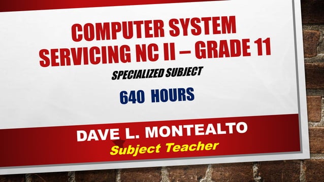 CSS G11 - Set 20 (COC 1 - Part 1).pptx | Technology & Computing