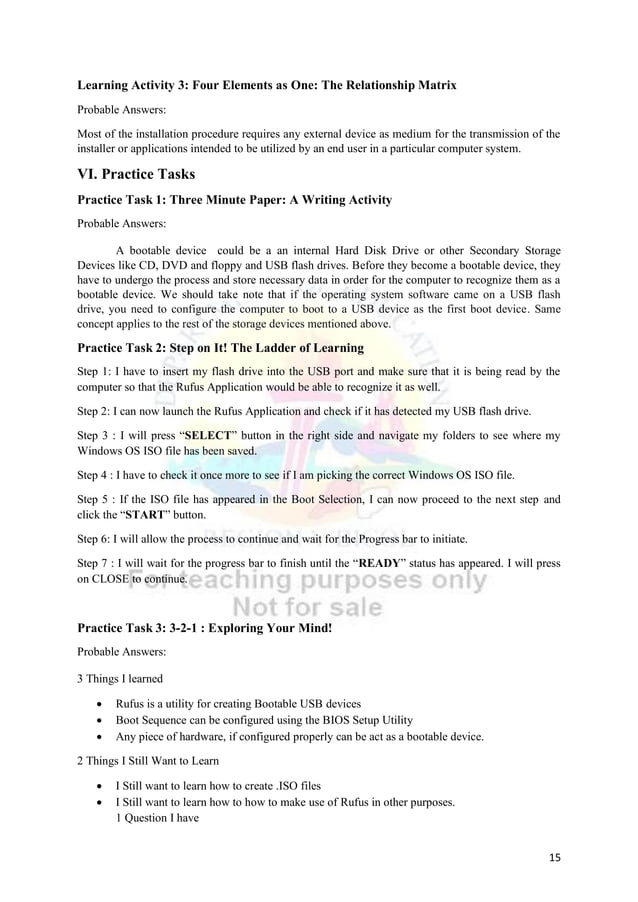 CSS G11 Module 6 Q1 computer systems servicing for grade 12 | PDF