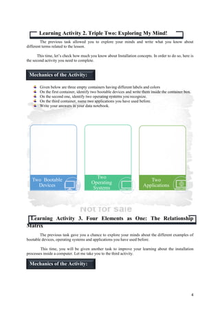 CSS G11 Module 6 Q1 computer systems servicing for grade 12 | PDF