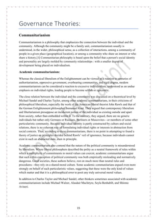 CSS Governance and Public Policies | PDF