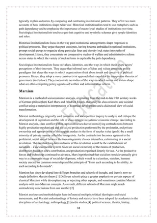 CSS Governance and Public Policies | PDF