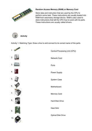 Css grade 11 week 1 | PDF