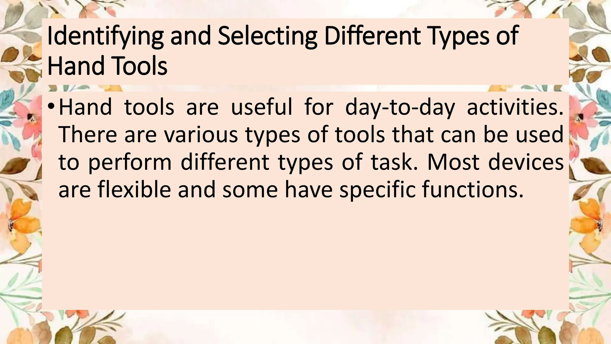 CSS Handling of Tools.pptx