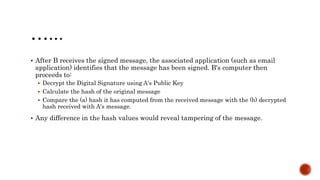 CYBER SECURITY : DIGITAL SIGNATURE, | PPTX
