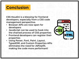 The Power of CSS Houdini | PPTX