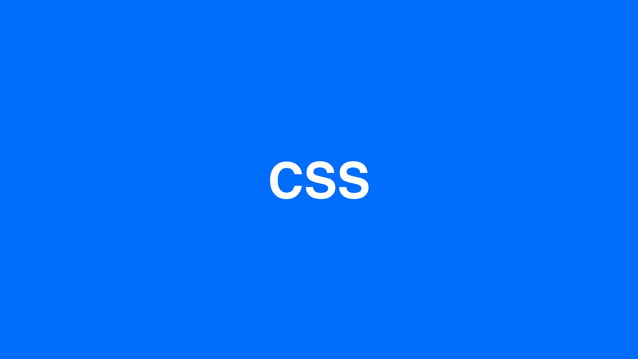 Intro to HTML and CSS basics | PDF