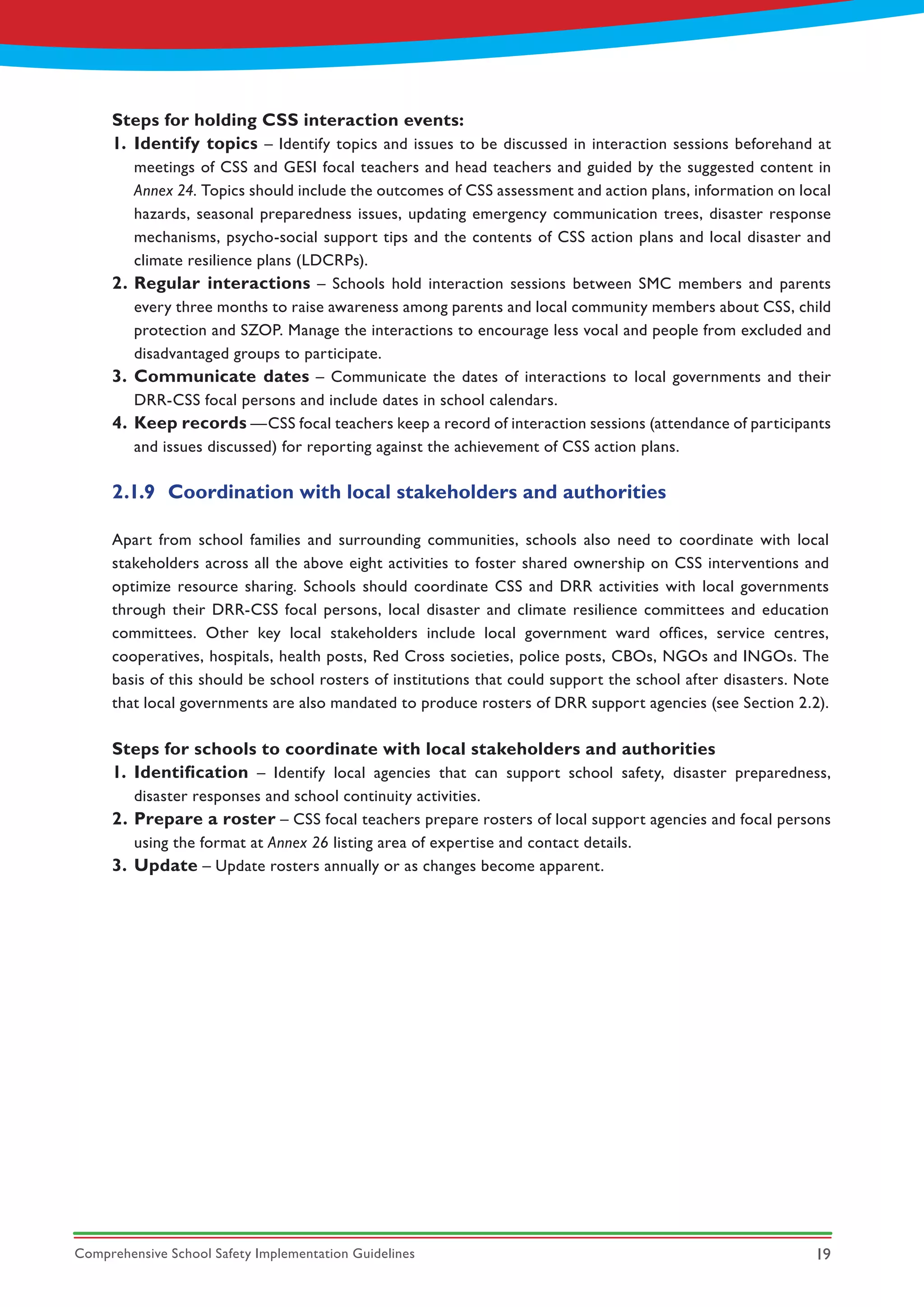 Comprehensive School Safety Implementation Guidelines Nepal (English) | PDF