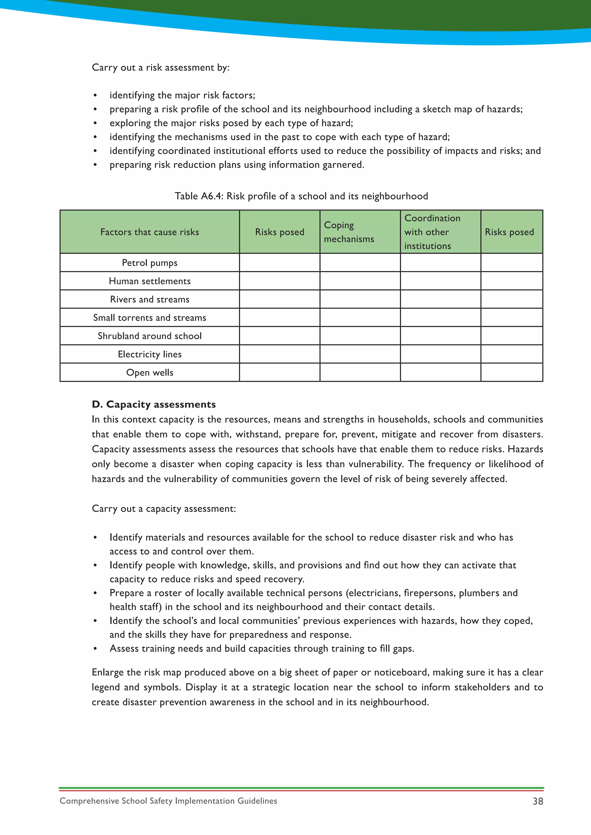 Comprehensive School Safety Implementation Guidelines Nepal (English) | PDF