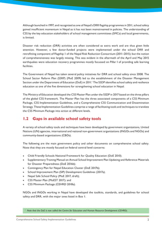 Comprehensive School Safety Implementation Guideline March 2019 English ...