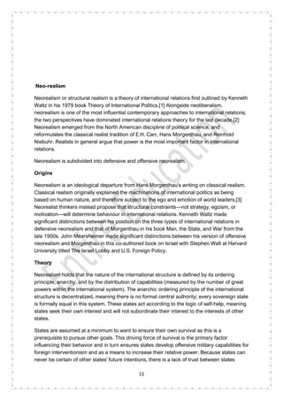 CSS International Relations 2 Notes | PDF