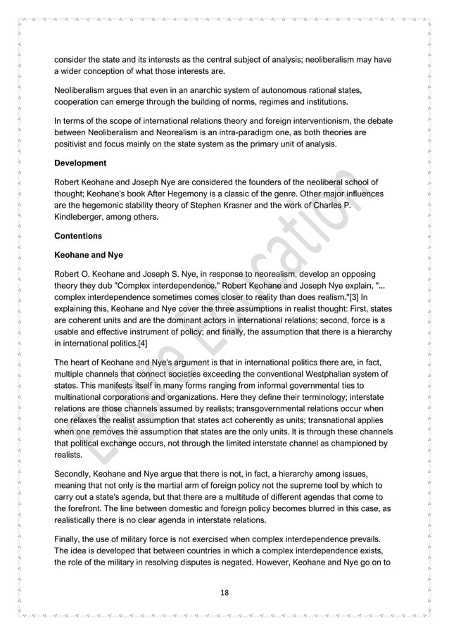 CSS International Relations 2 Notes | PDF