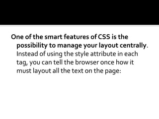 Css intro | PPT