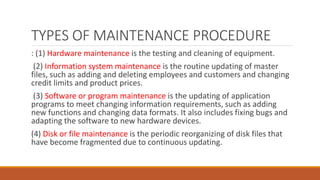 MAINTAIN AND REPAIR OF COMPUTER SYSTEM PART 1 | PPTX