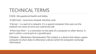 MAINTAIN AND REPAIR OF COMPUTER SYSTEM PART 1 | PPTX