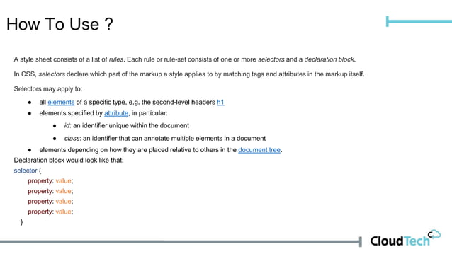 CSS introduction | PPT