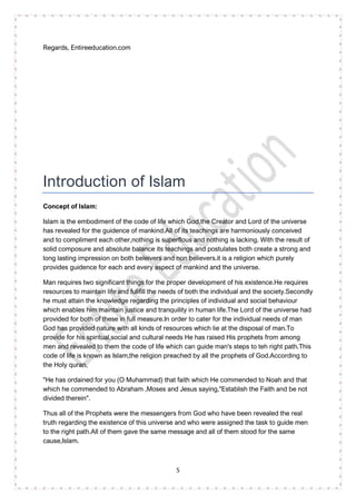 CSS Islamic studies | PDF