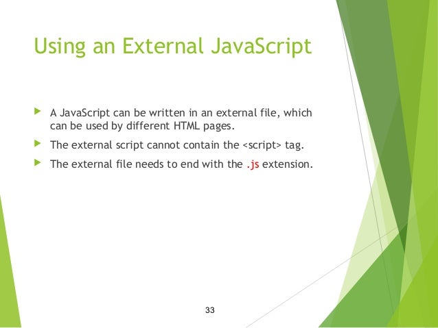 A quick guide to Css and java script